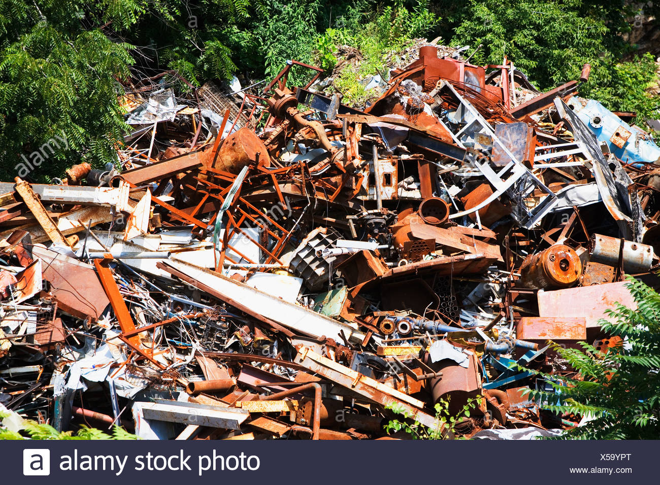 Metall Schrott Stockfotos und -bilder Kaufen - Alamy