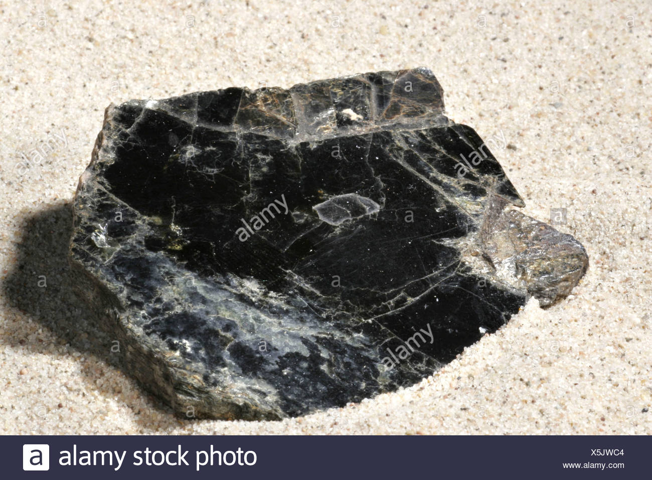 Biotit Stein Geologie Mineral Mineralien Stein Rock Stockfotos und ...