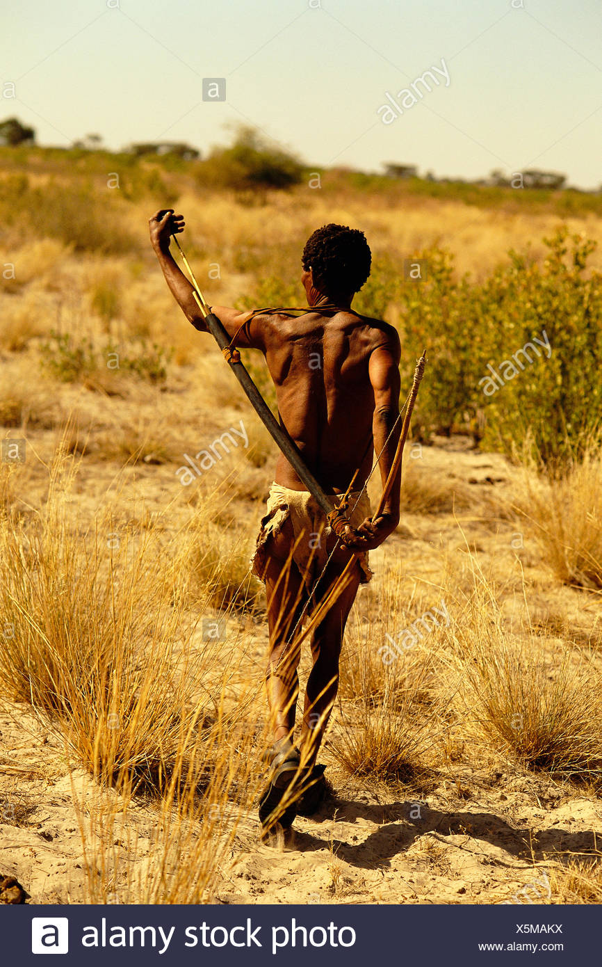 Kalahari Bushmen Hunting Stockfotos und -bilder Kaufen - Seite 2 - Alamy