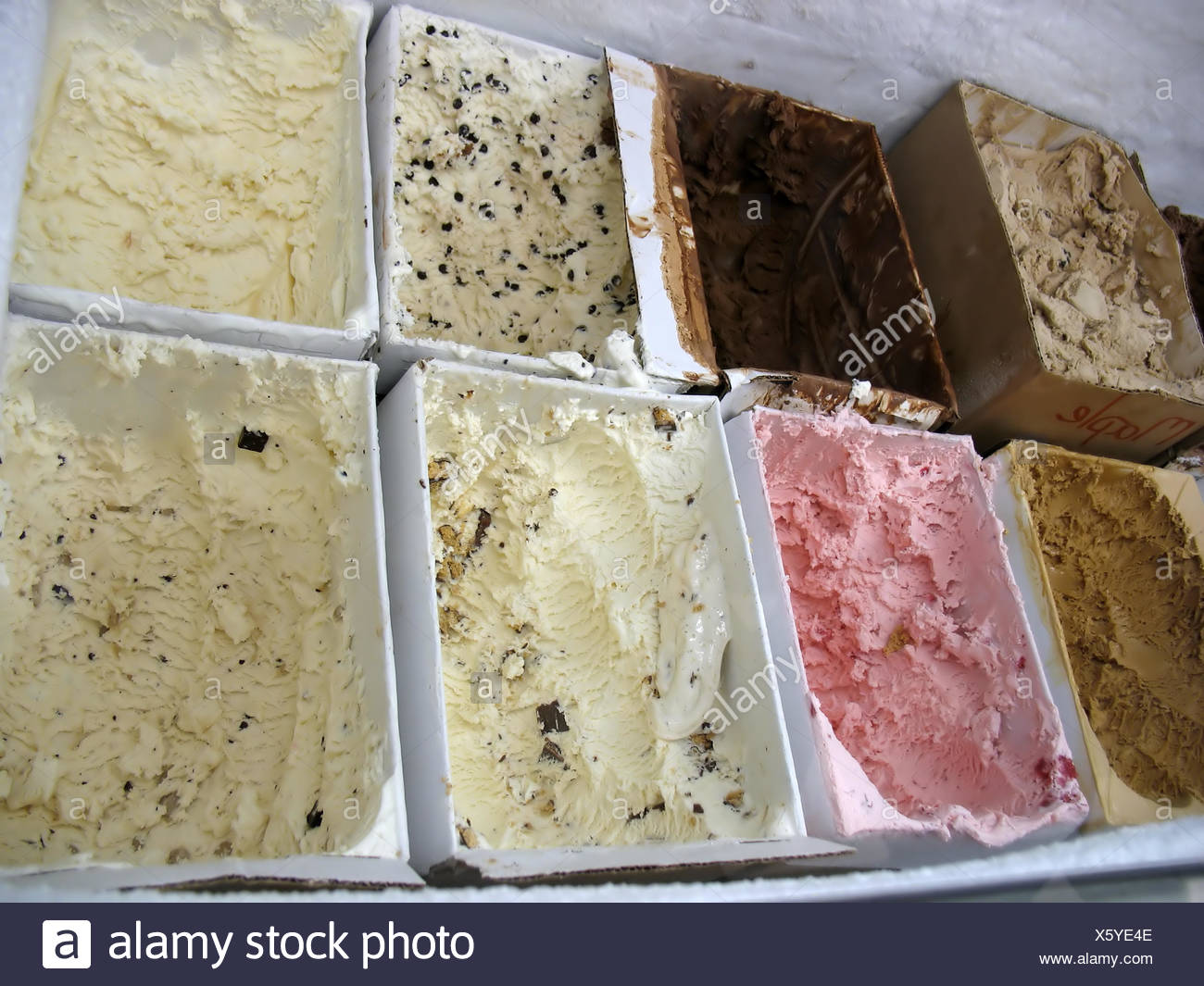 Eiscreme Sorten Stockfotos & Eiscreme Sorten Bilder - Alamy