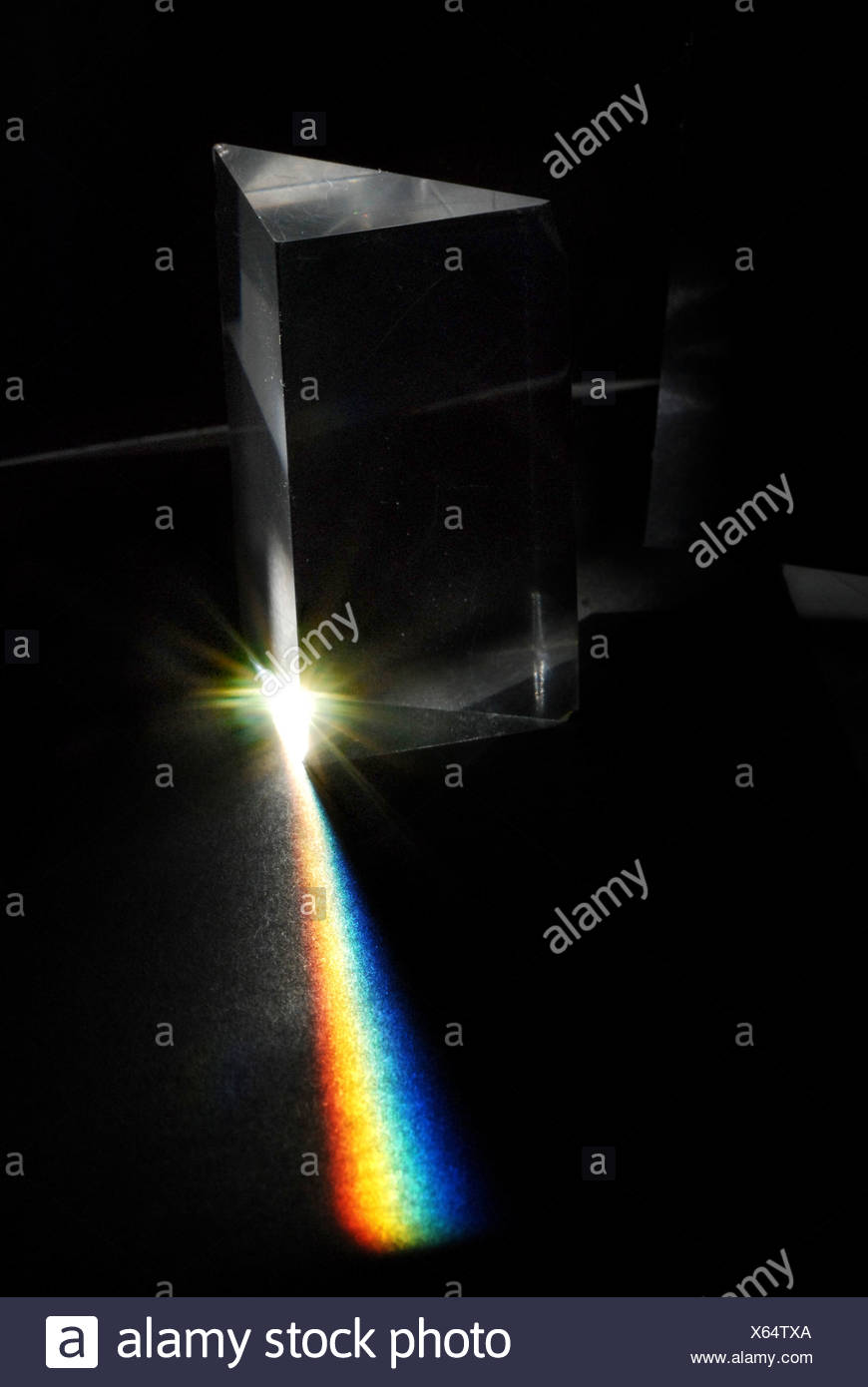 Spektrum Glas Stockfotos und -bilder Kaufen - Alamy