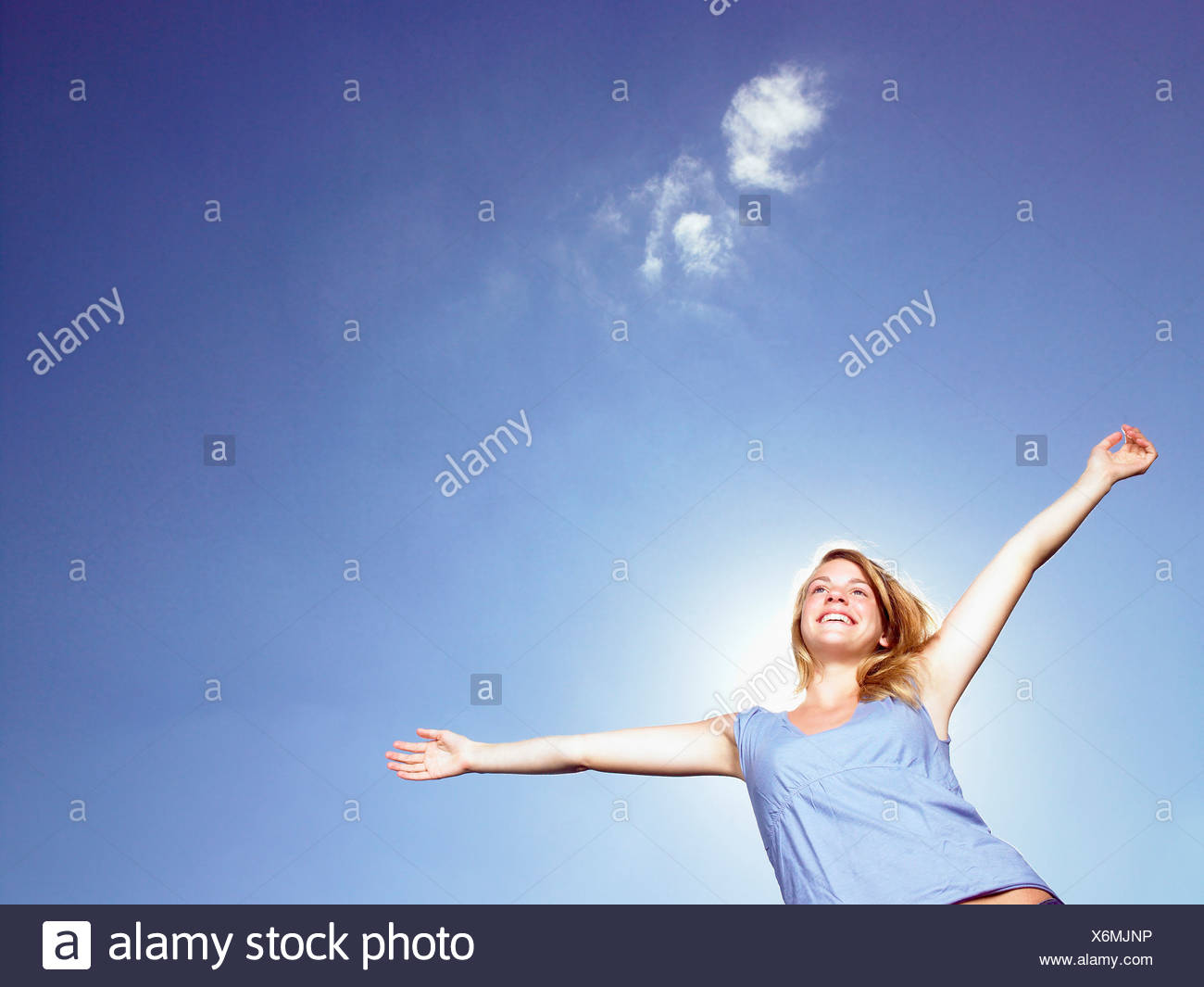 Weit Geöffnete Arme Stockfotos und -bilder Kaufen - Alamy