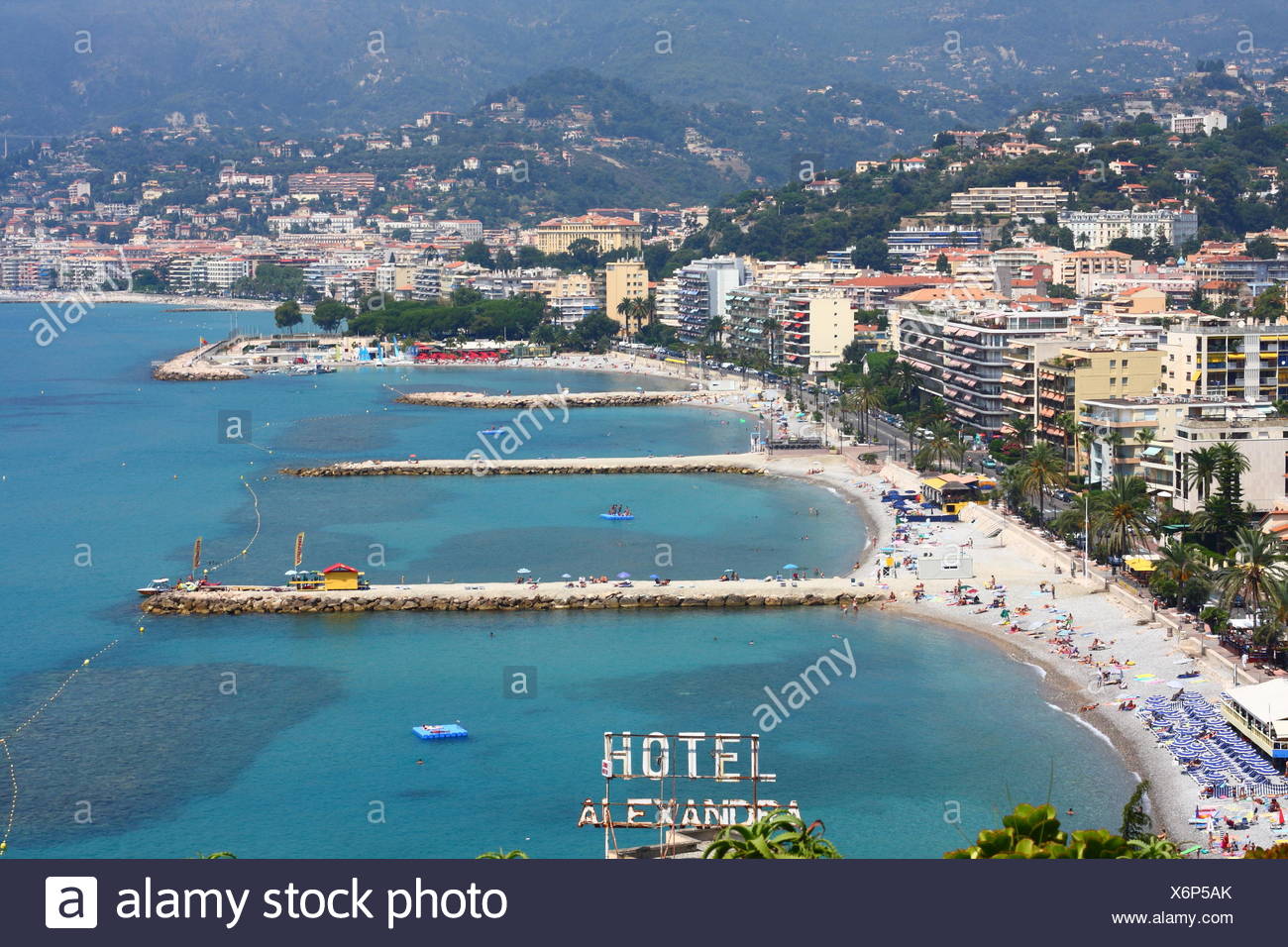 San Remo Beach Stockfotos und -bilder Kaufen - Alamy