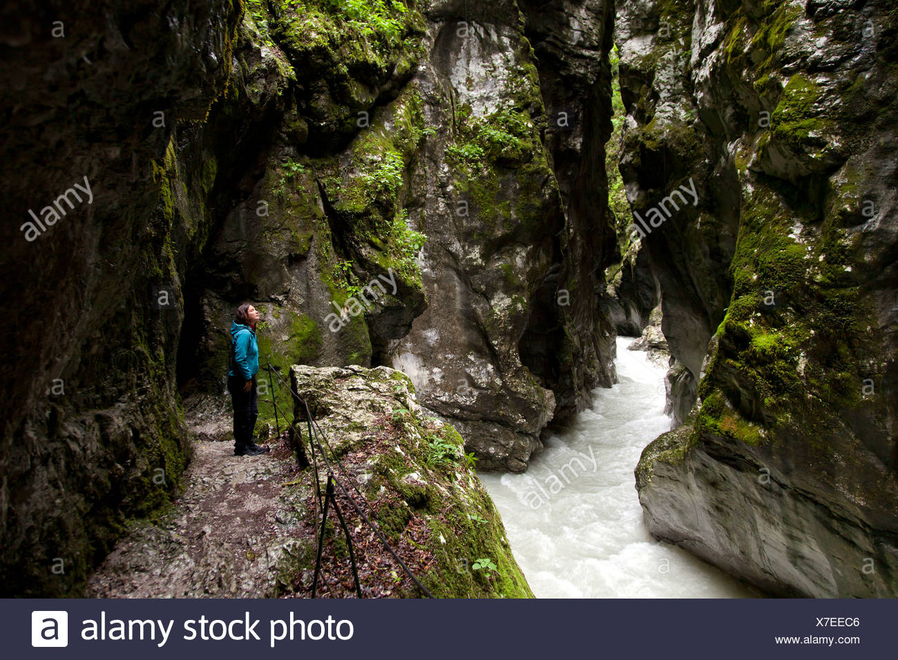 Tolmin Schlucht In Slowenien Stockfotos und -bilder Kaufen - Alamy
