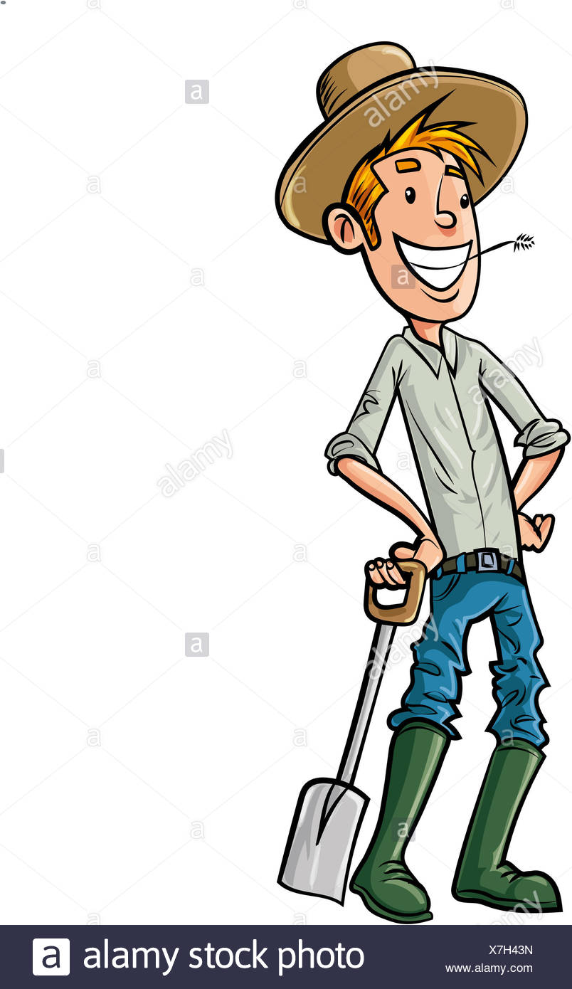 Cartoon Landwirtin Stockfotos und -bilder Kaufen - Alamy