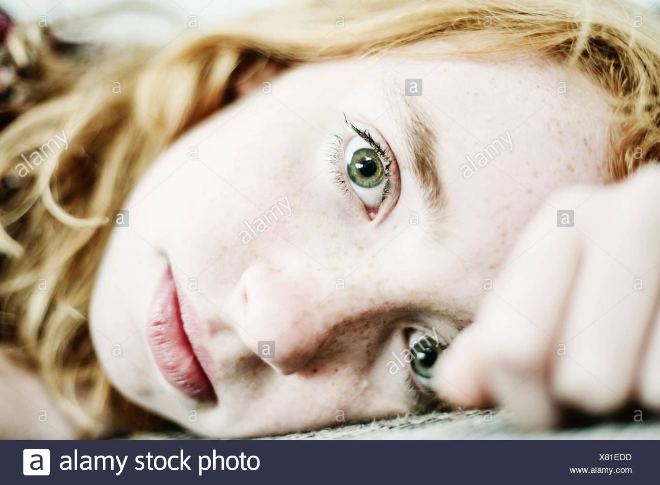 Grüne Augen Stockfotos und -bilder Kaufen - Alamy