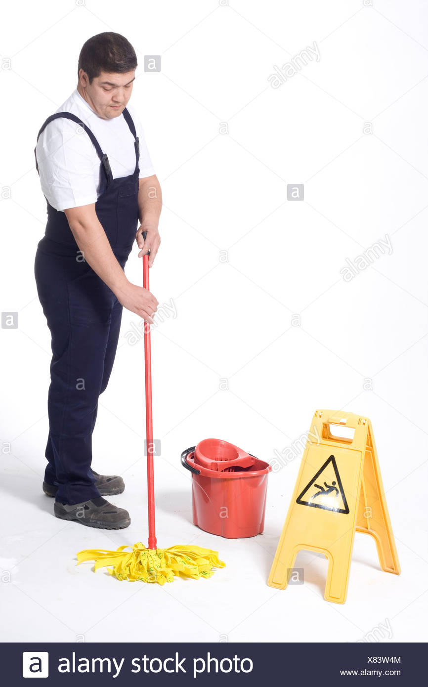 Den Boden Schrubben Stockfotos und -bilder Kaufen - Alamy