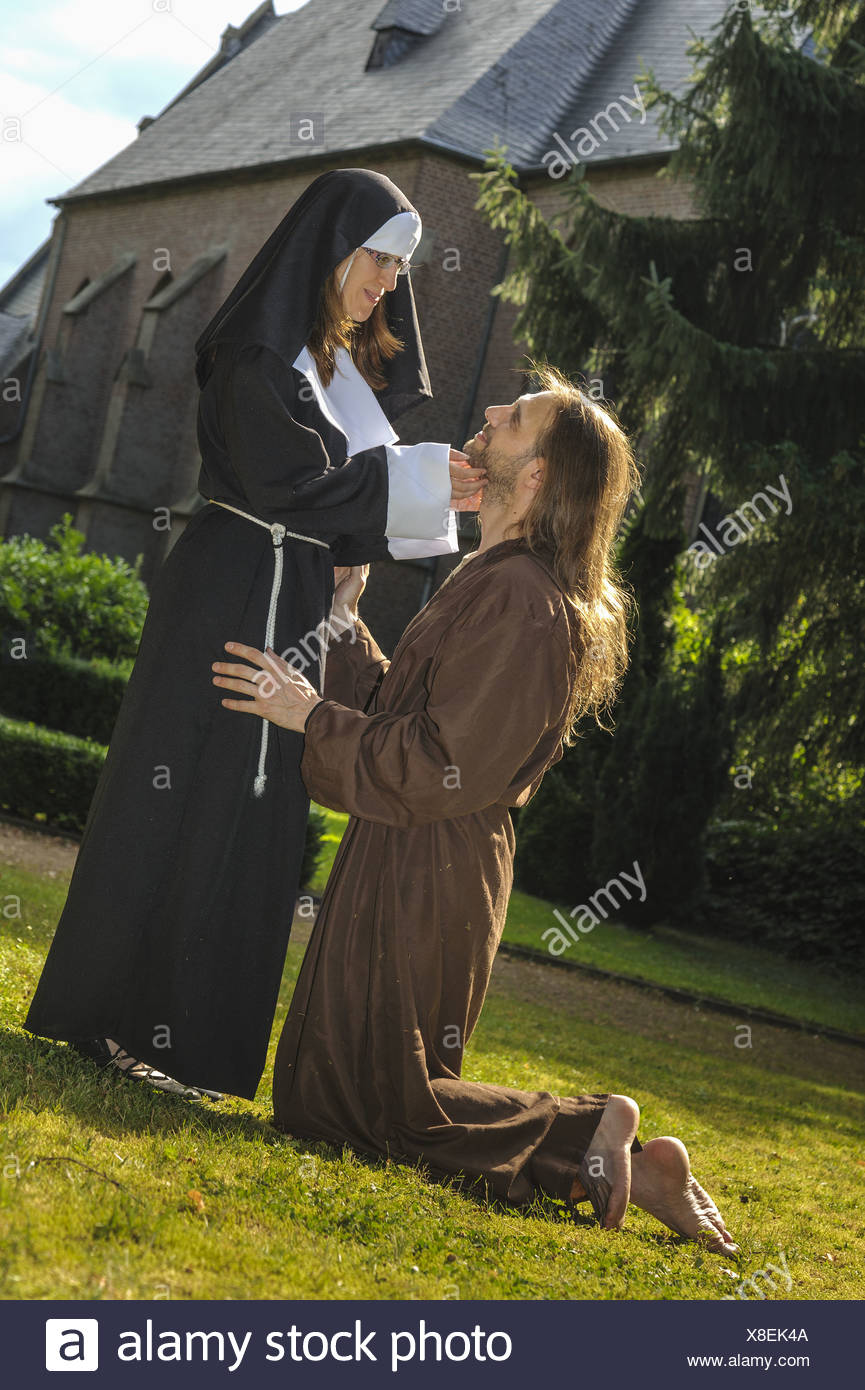 Monch Und Nonne