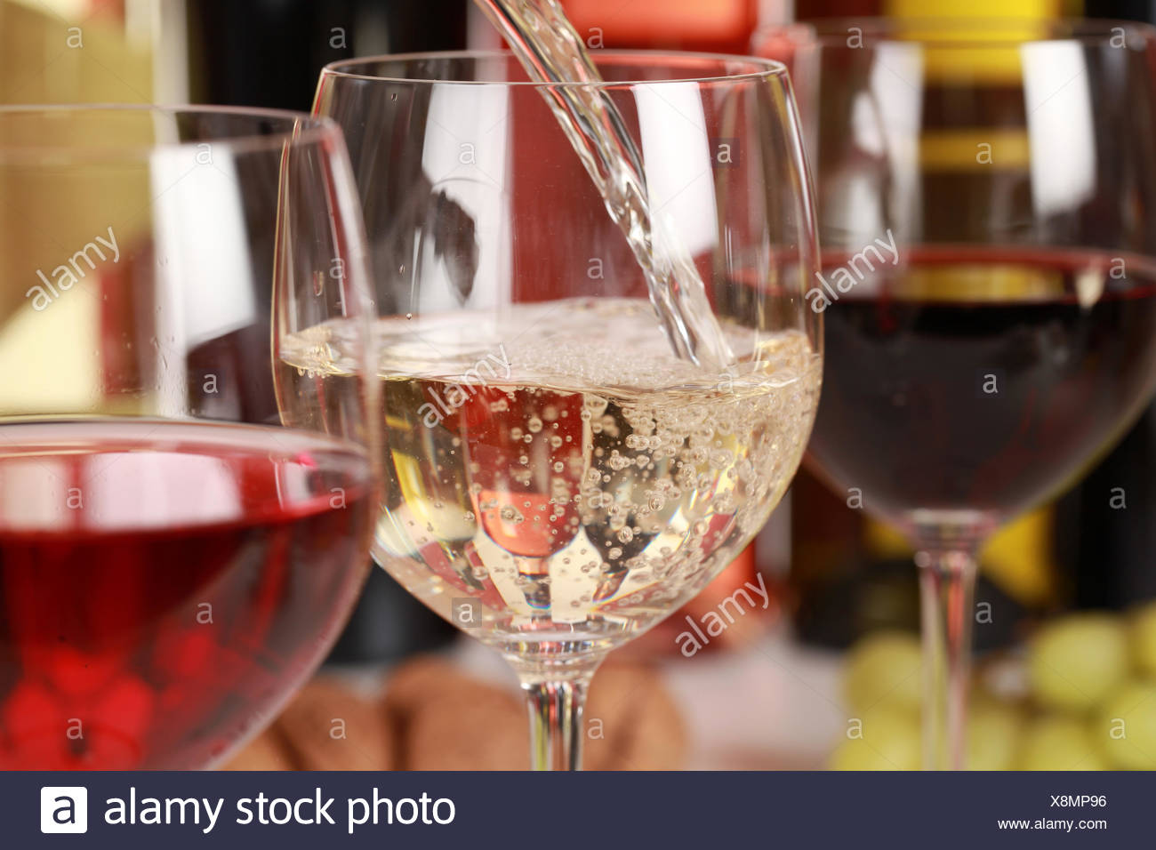Weisser Wein Stockfotos und -bilder Kaufen - Alamy