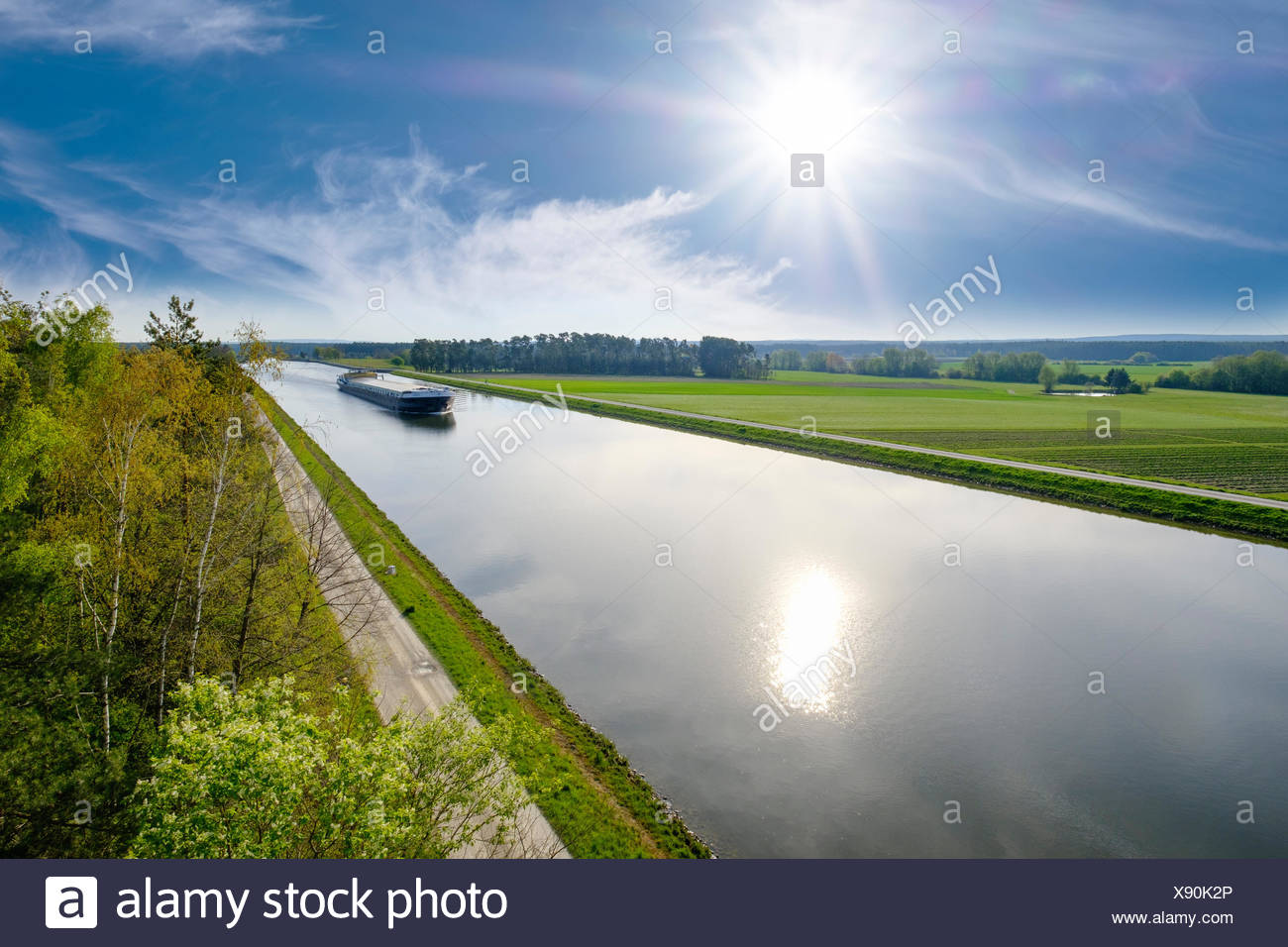 Rhine Main Danube Canal Stockfotos und -bilder Kaufen - Alamy