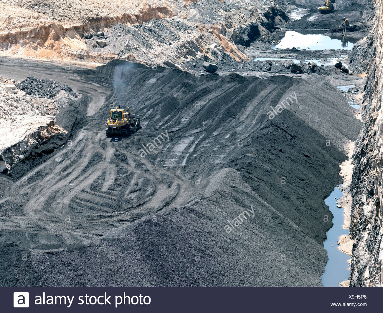 Tagebau Kohlebergwerk Stockfotos und -bilder Kaufen - Alamy