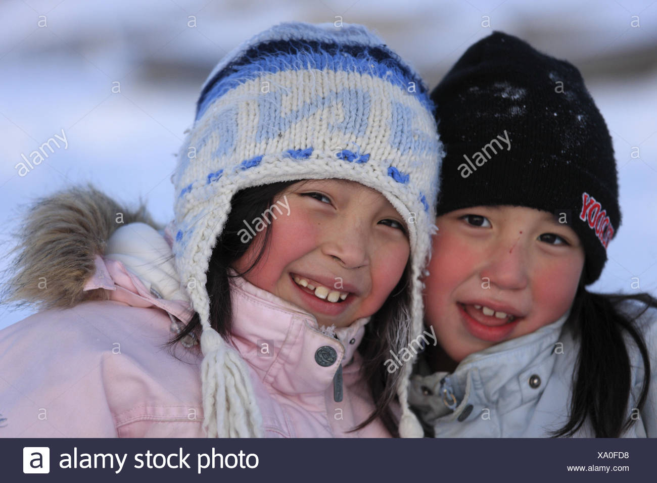 Qaanaaq Greenland Qaanaaq Greenland Inuit Stockfotos und -bilder Kaufen ...