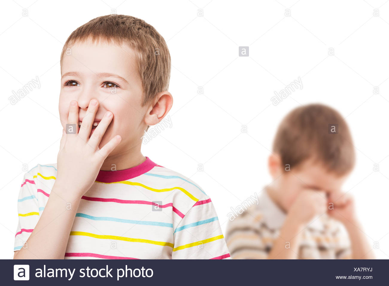 Streit Kinder Stockfotos und -bilder Kaufen - Alamy