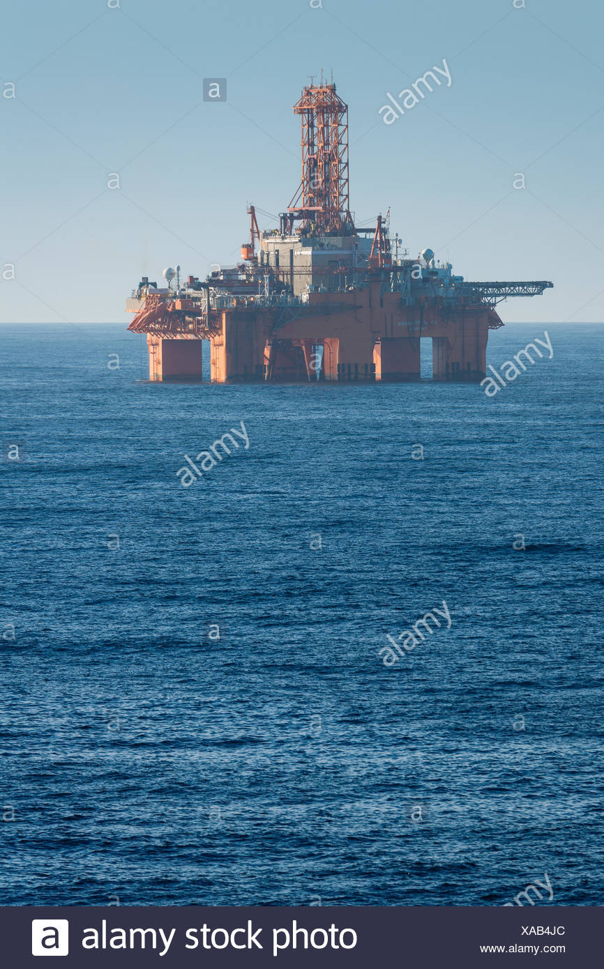 Offshore Bohrinsel Stockfotos und -bilder Kaufen - Alamy