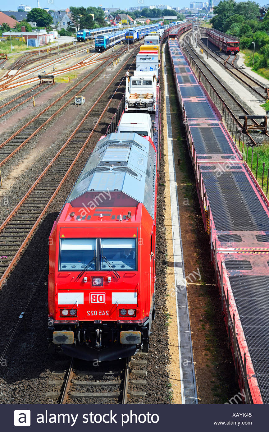 Car Train Sylt Autozug Stockfotos und -bilder Kaufen - Alamy