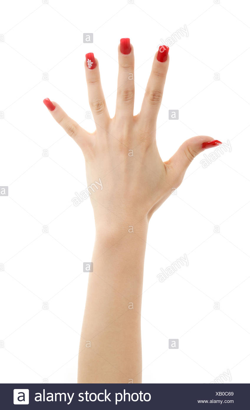 Long Finger Nails Stockfotos und -bilder Kaufen - Alamy