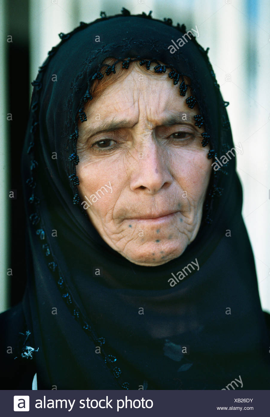 Kurdish Old Woman Kurdistan Iraq Stockfotos und -bilder Kaufen - Alamy