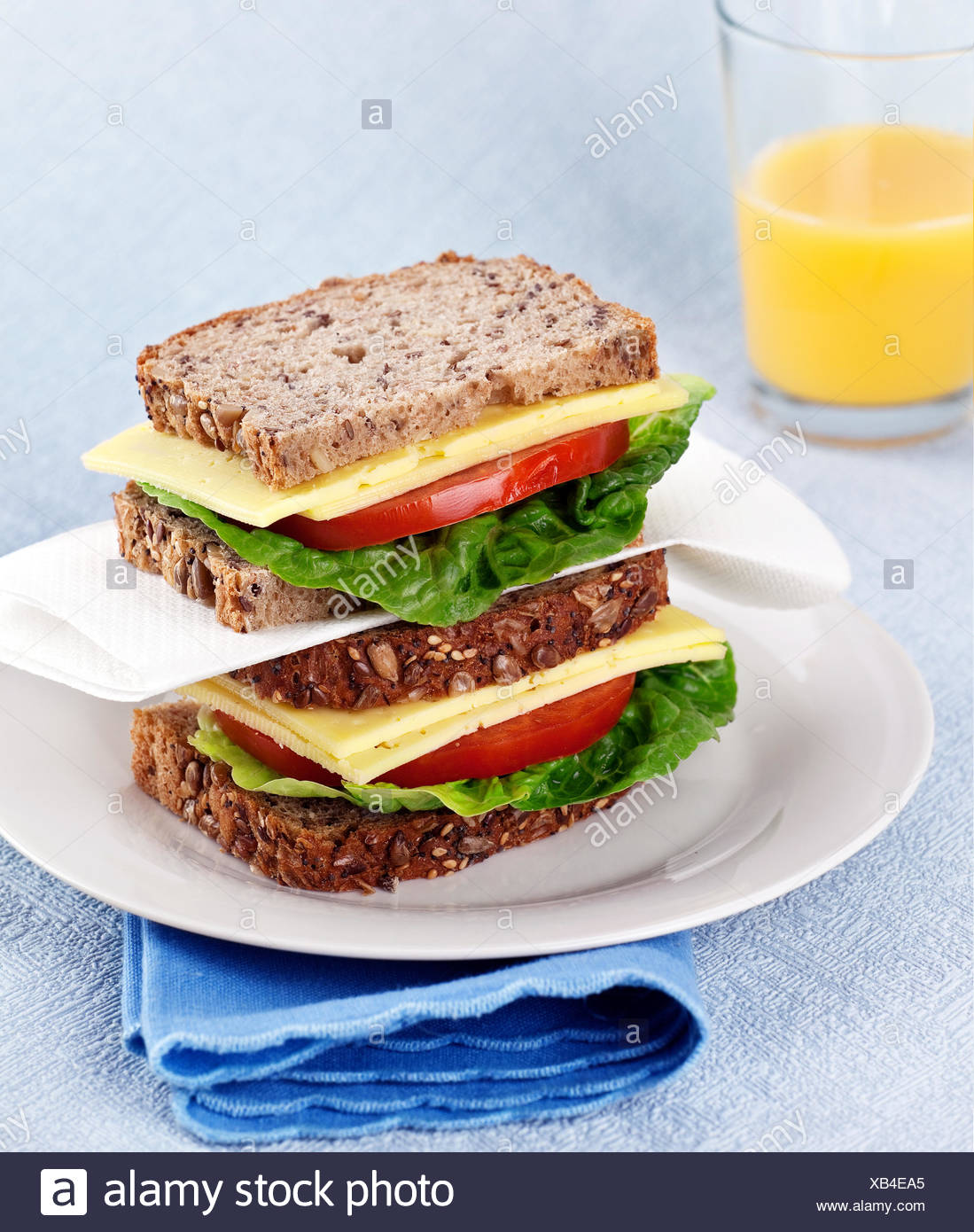 Belegtes Brotchen Stockfotos und -bilder Kaufen - Alamy