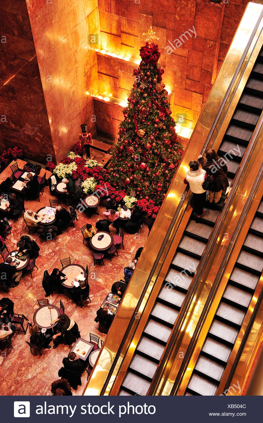 Interior Trump Tower New York Stockfotos und -bilder Kaufen - Alamy