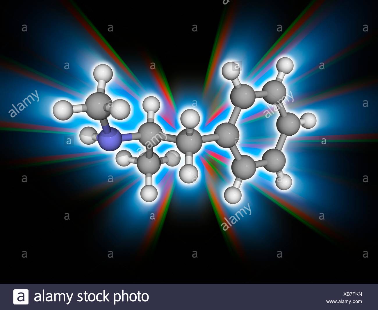 Amphetamin Molekular Stockfotos und -bilder Kaufen - Alamy