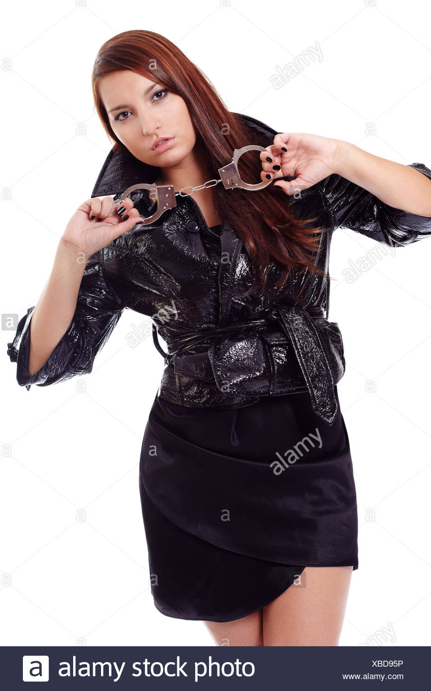 Woman With Handcuffs Stockfotos und -bilder Kaufen - Alamy