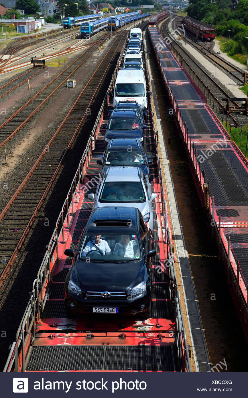 Car Train Sylt Autozug Stockfotos und -bilder Kaufen - Alamy