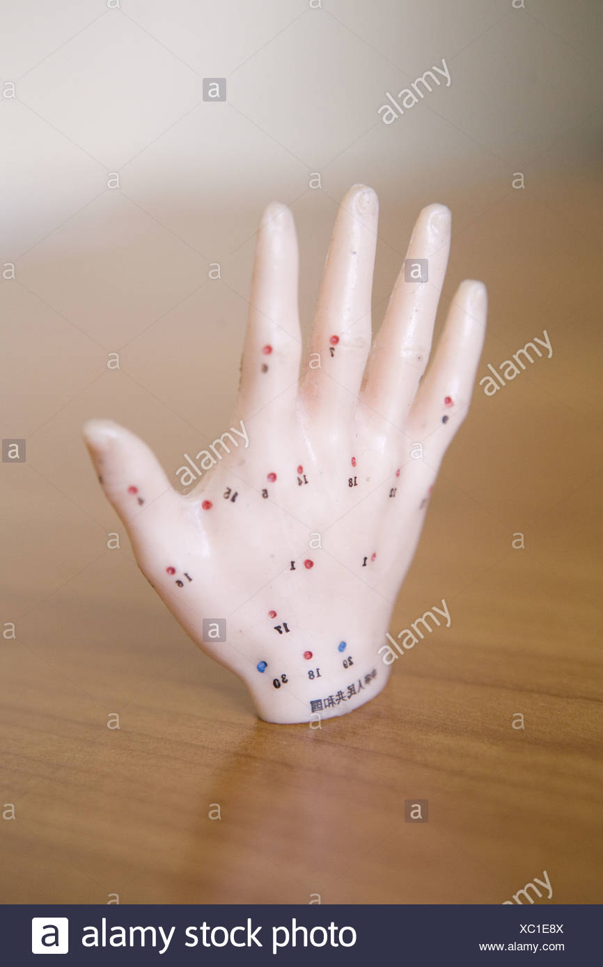 Acupuncture Meridians Stockfotos und -bilder Kaufen - Alamy