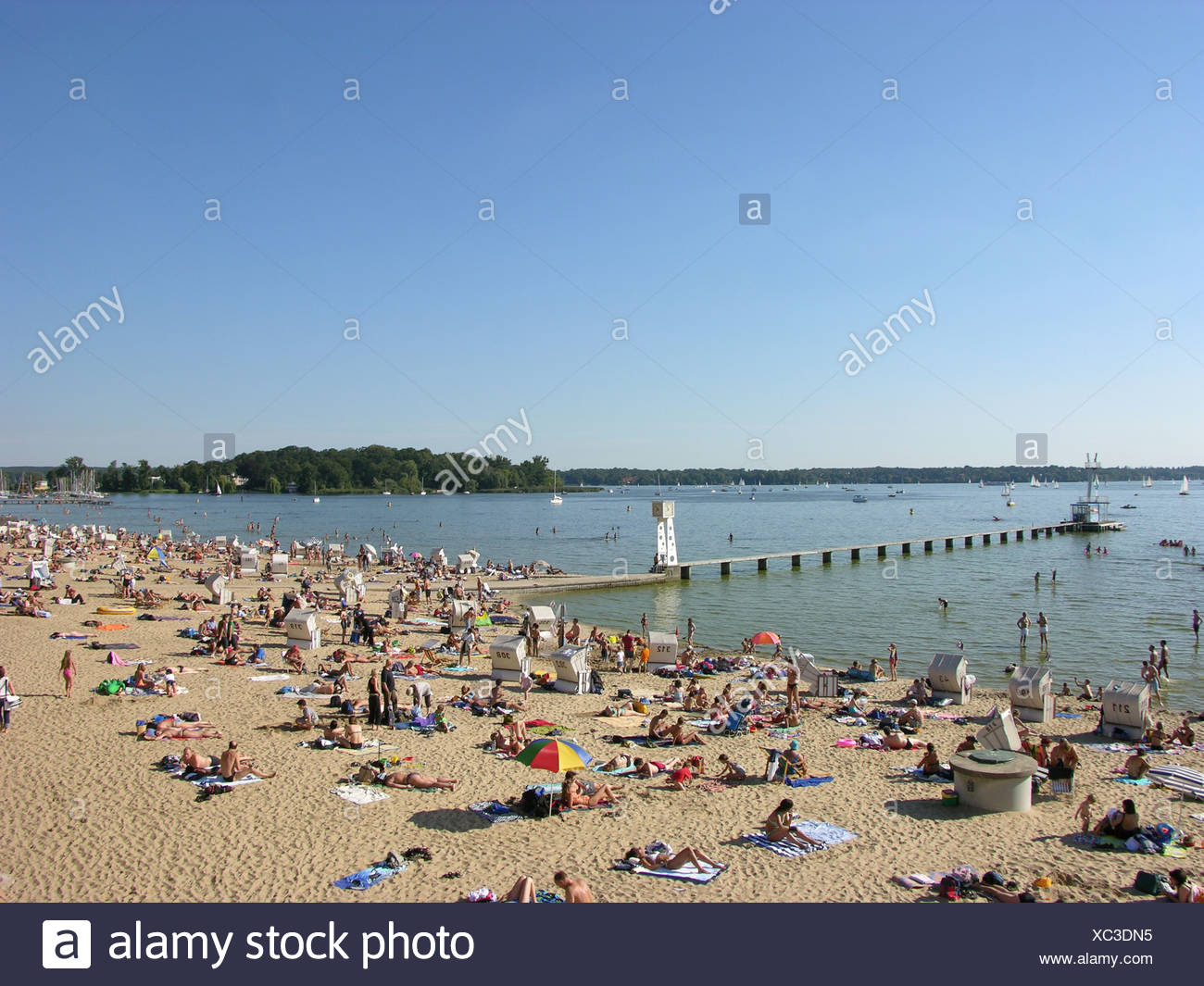 Beach Wannsee Stockfotos und -bilder Kaufen - Alamy