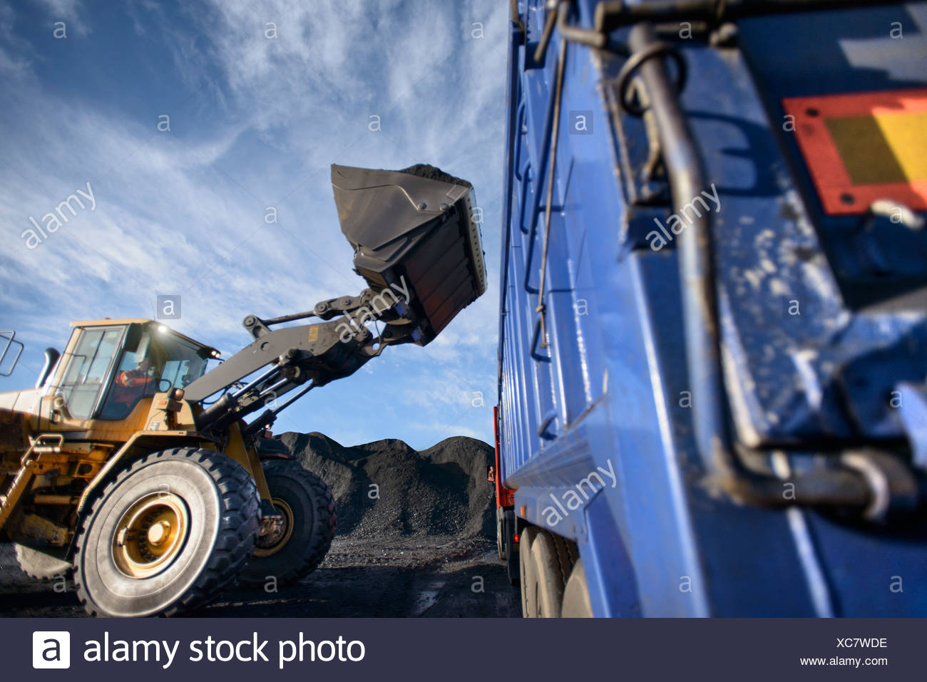 Mining Bagger Stockfotos und -bilder Kaufen - Alamy