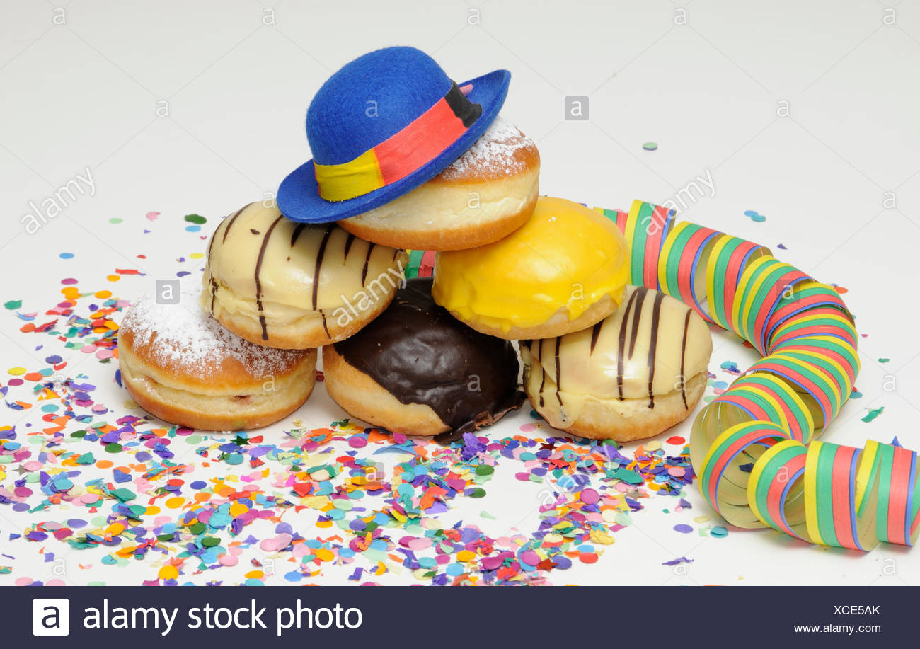 Karneval Krapfen Stockfotos & Karneval Krapfen Bilder - Alamy