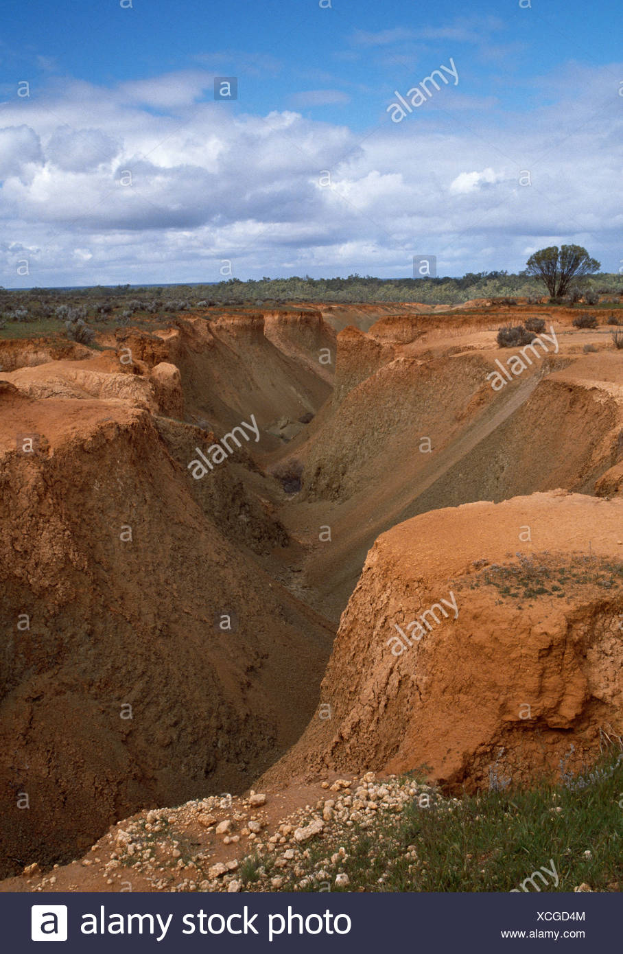 Gully Erosion Stockfotos und -bilder Kaufen - Alamy