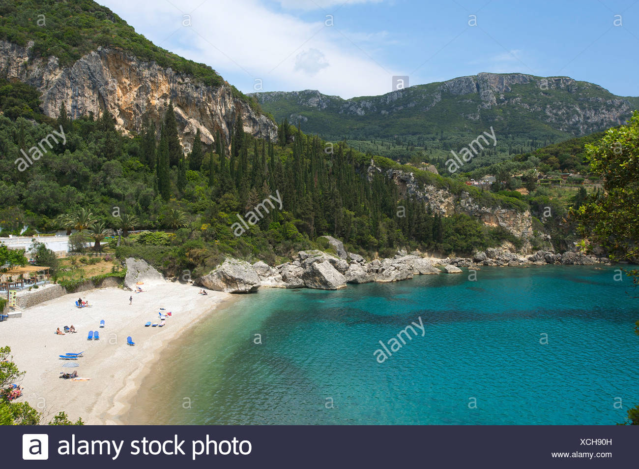 Liapades Beach Corfu Ionian Stockfotos und -bilder Kaufen - Alamy