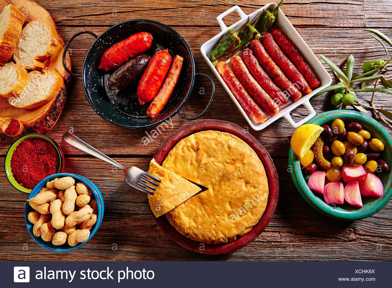 Traditionelles Spanisches Essen Stockfotos und -bilder Kaufen - Alamy
