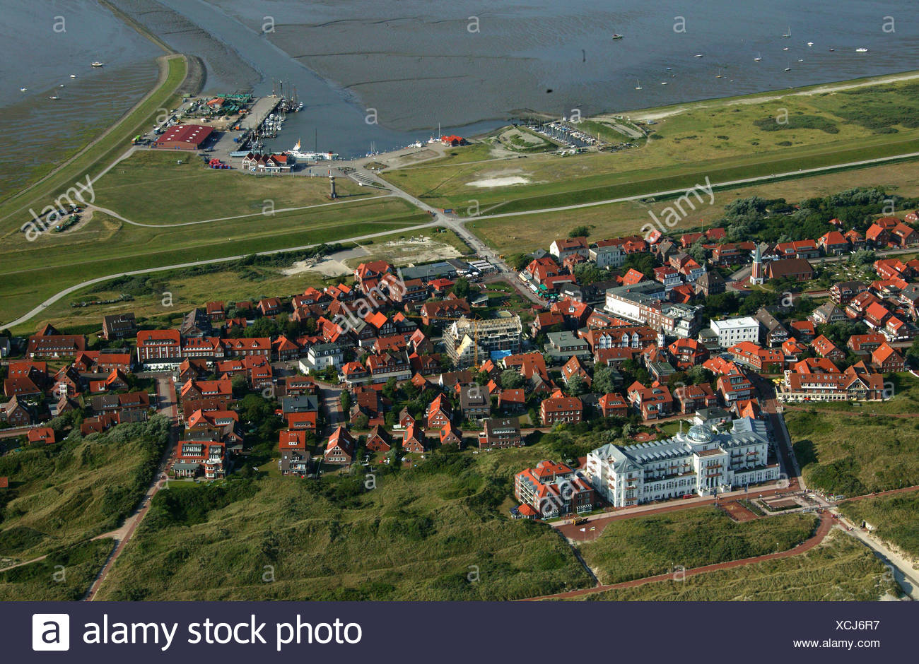 Juist Aerial Stockfotos und -bilder Kaufen - Alamy
