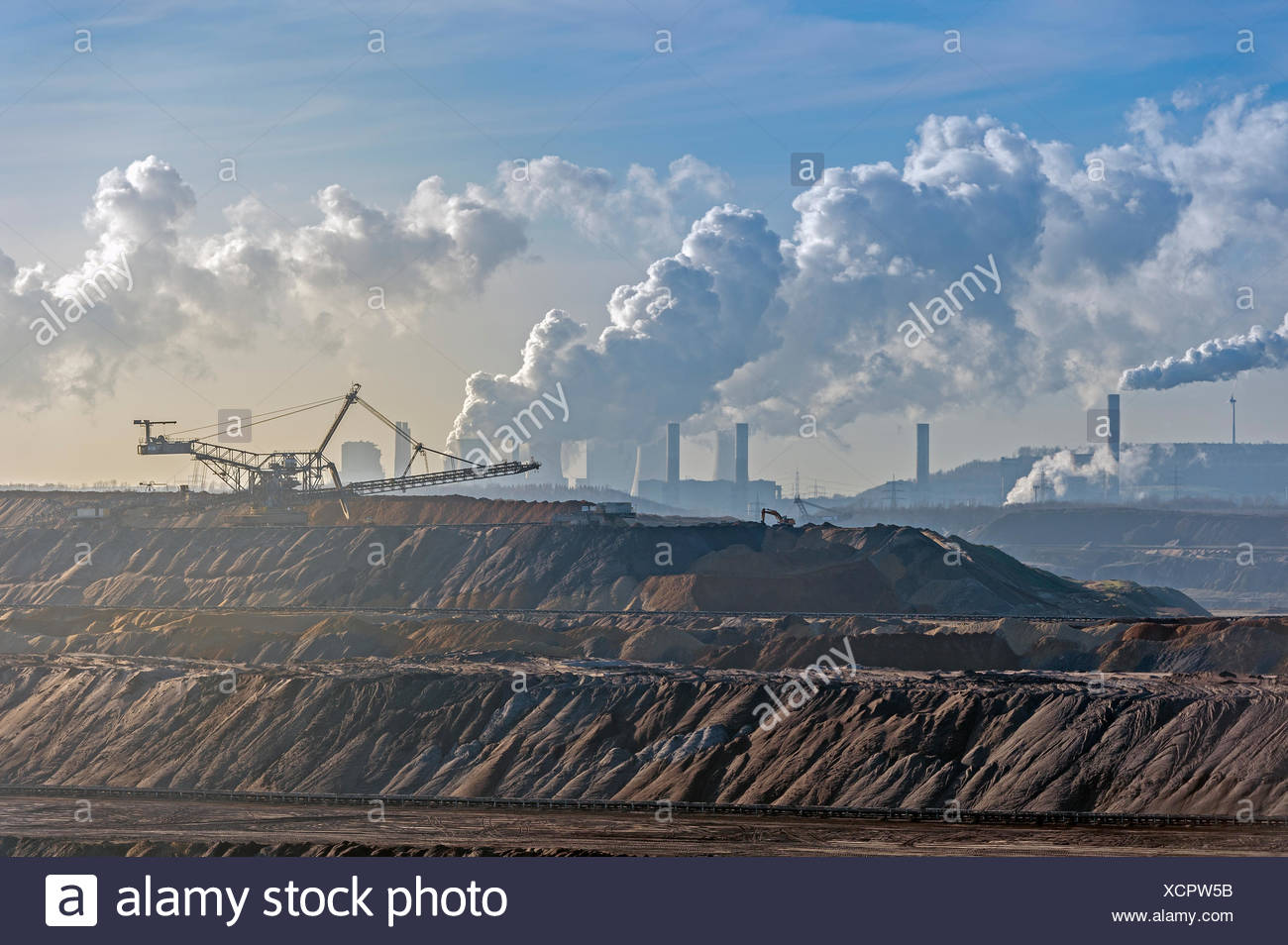 Braunkohleabbau Garzweiler I Stockfotos & Braunkohleabbau Garzweiler I ...