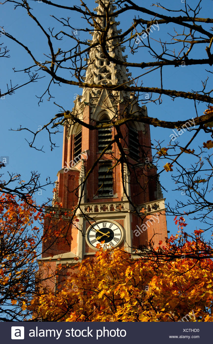 Mariahilfkirche Church Mariahilfplatz Munich Stockfotos und -bilder ...