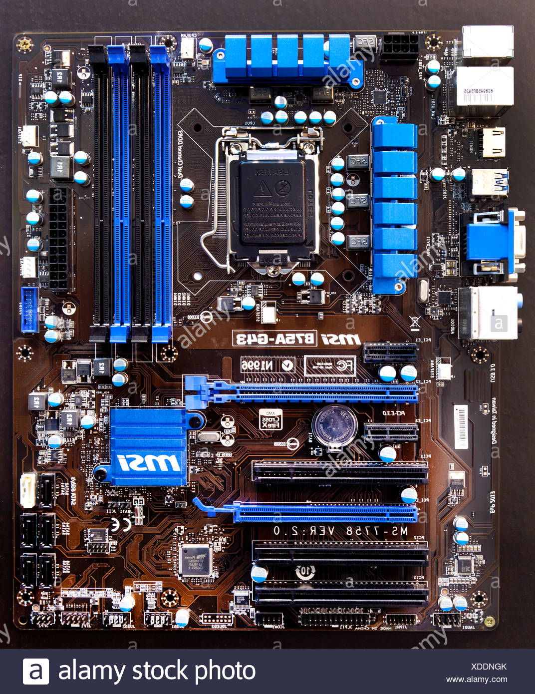 Hauptplatine, Mainboard, Motherboard Stockfotos und -bilder Kaufen - Alamy