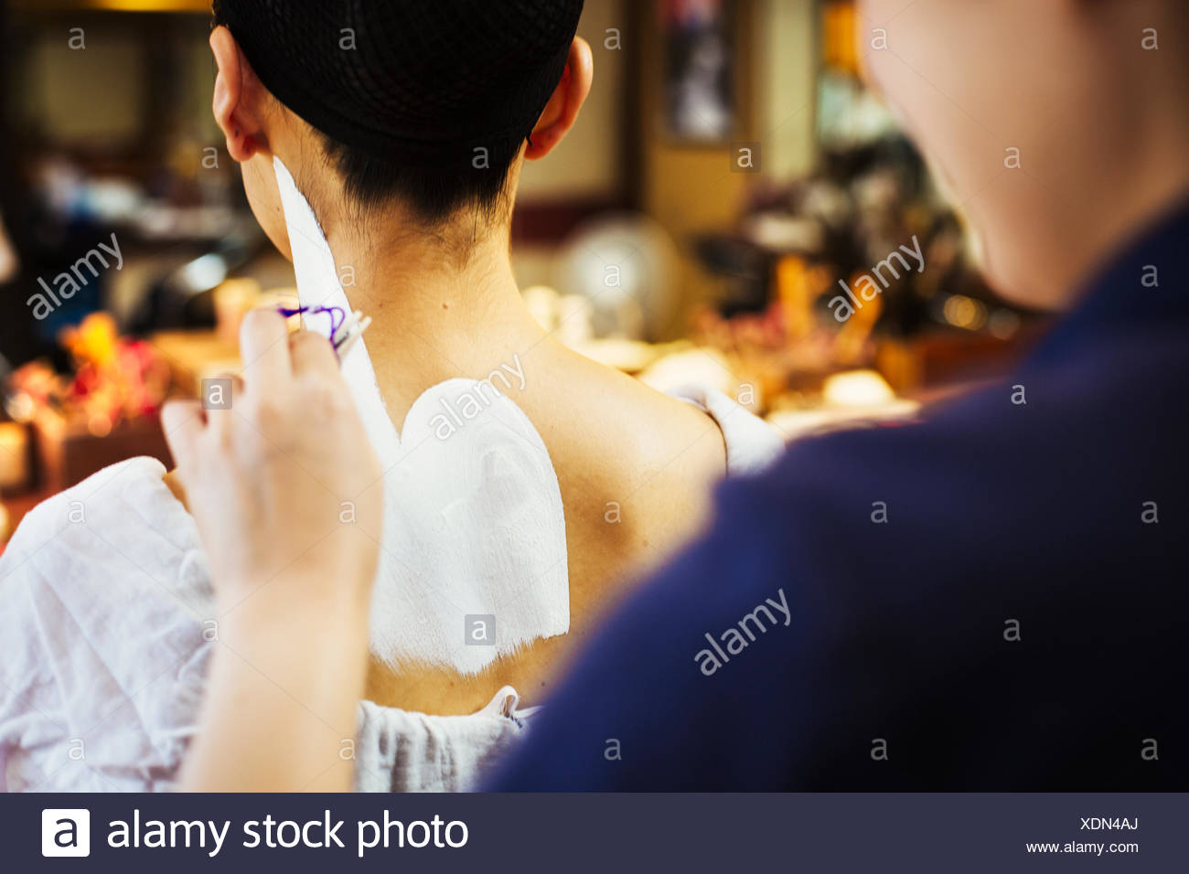 Geisha Neck Stockfotos und -bilder Kaufen - Alamy