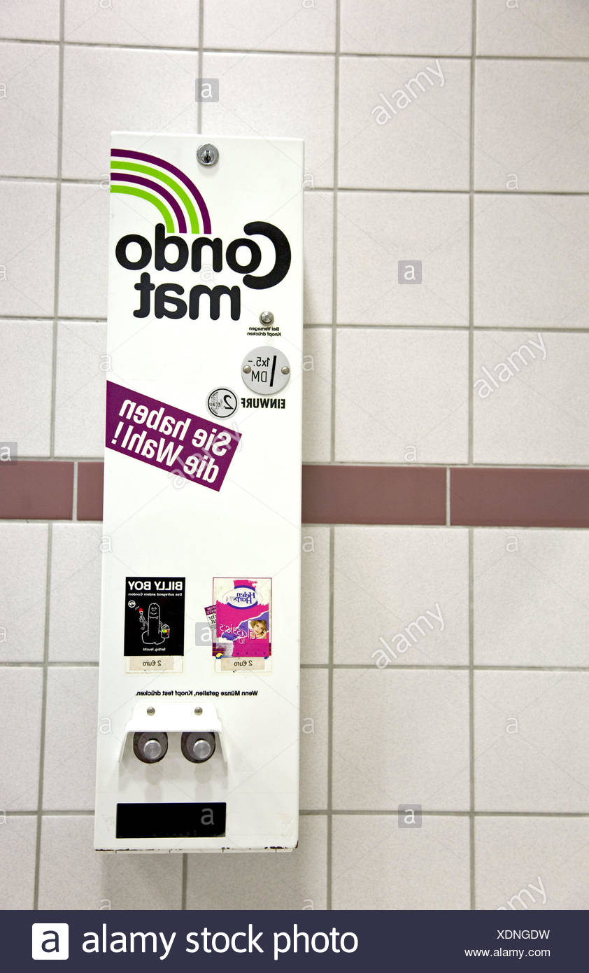 Condom Condoms Vending Machine Stockfotos und -bilder Kaufen - Alamy