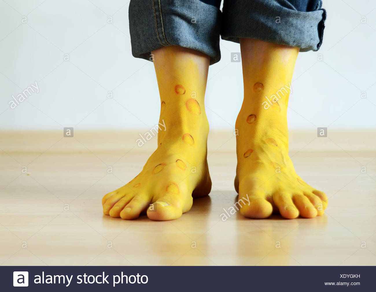 Lackierte Füße Stockfotos & Lackierte Füße Bilder - Alamy