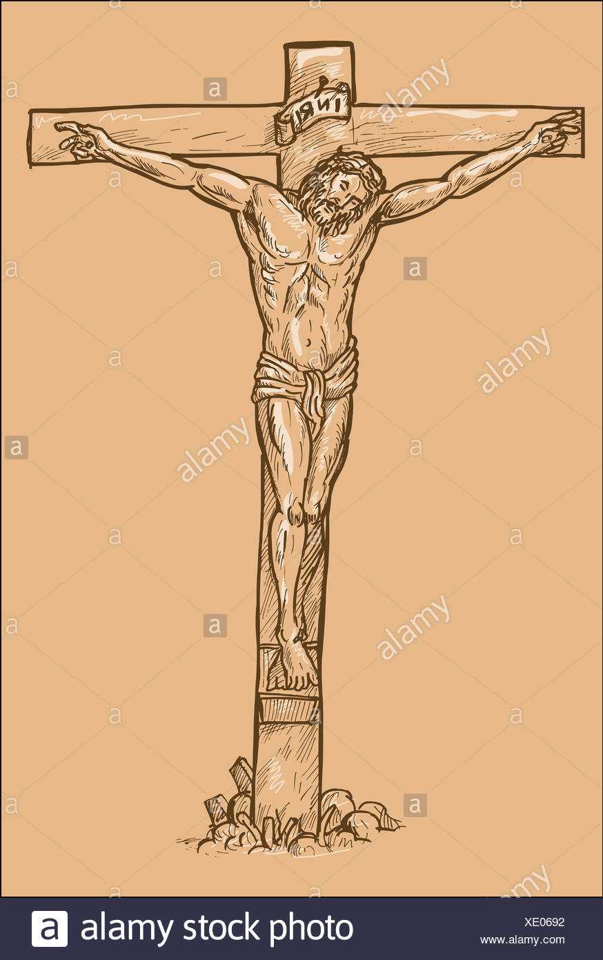 Jesus Tod Am Kreuz Stockfotos und -bilder Kaufen - Alamy