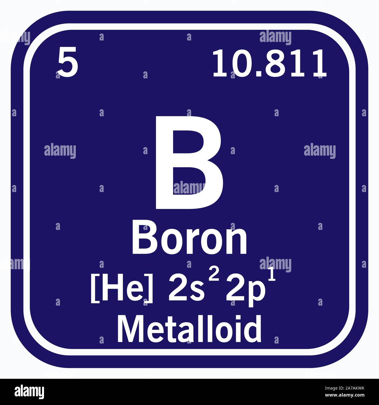 Tavola Periodica Del Boro