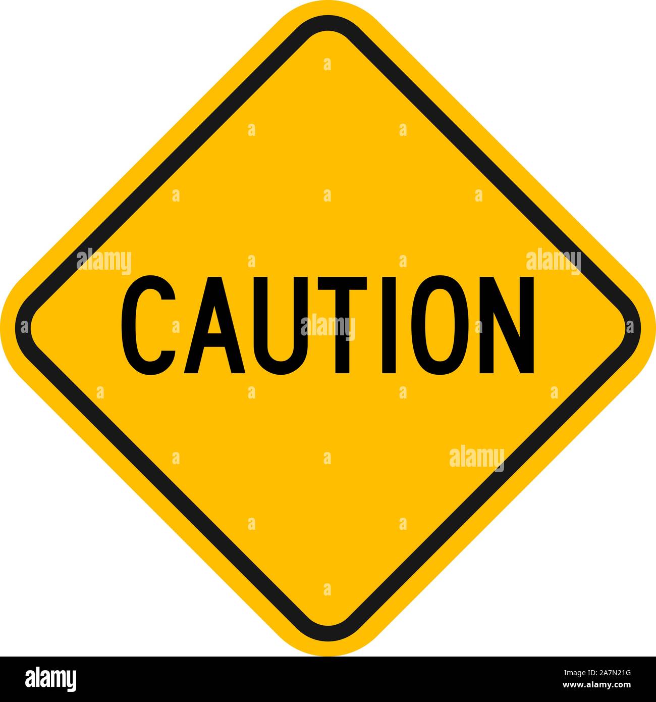 Señal De Precaución Ilustración Vectorial Símbolo De Advertencia De