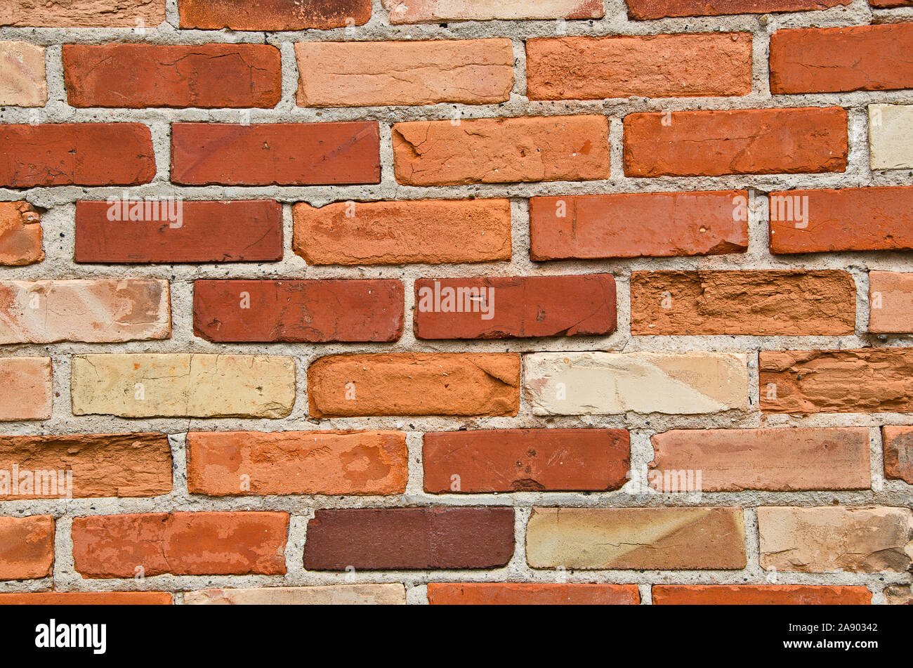 Pared Con Ladrillos De Colores Fotografías E Imágenes De Alta