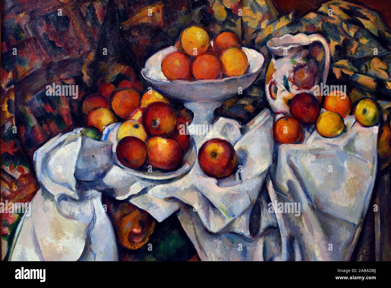 Cesta De Manzanas Cezanne