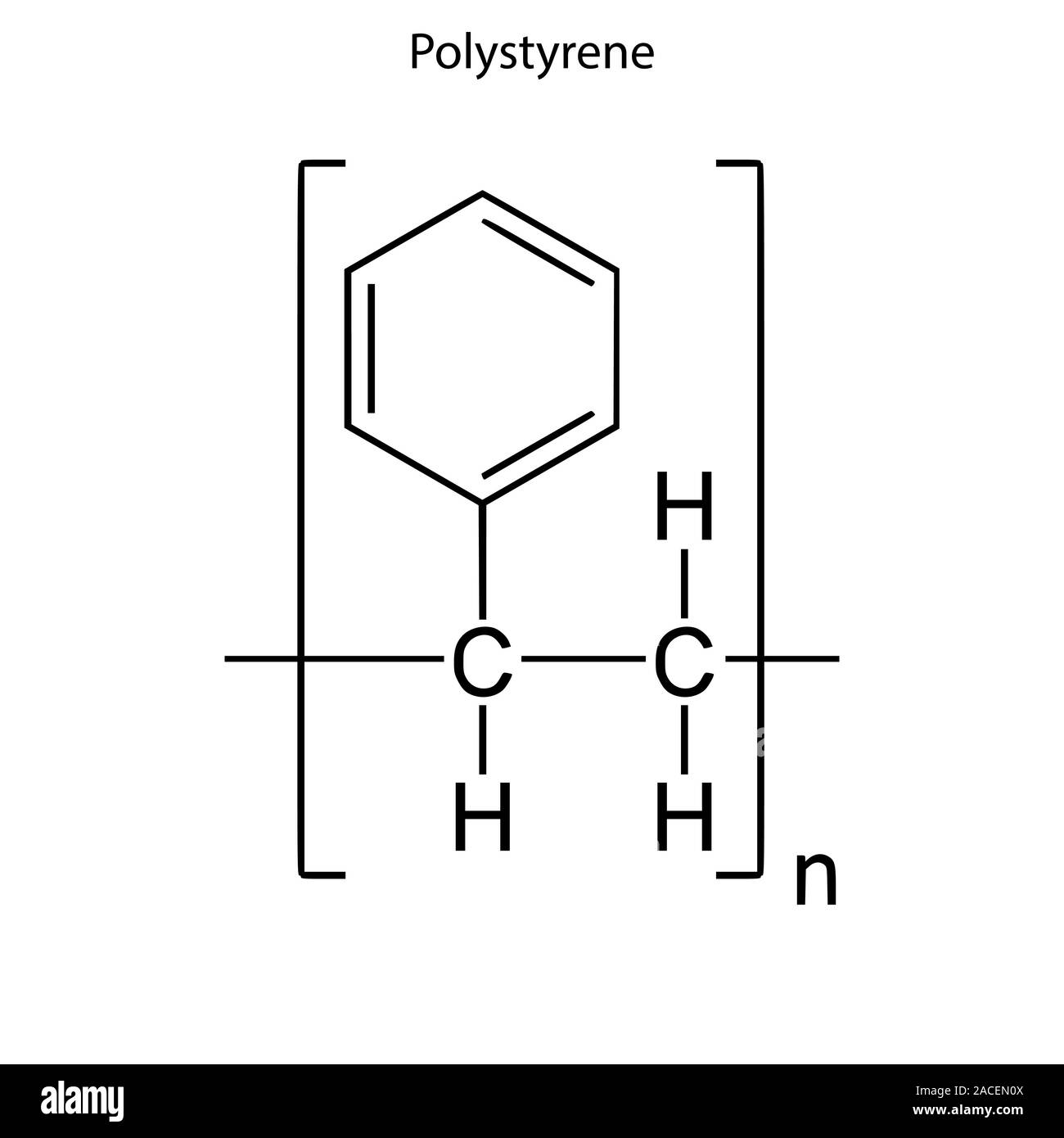 Molecula De Poliestireno