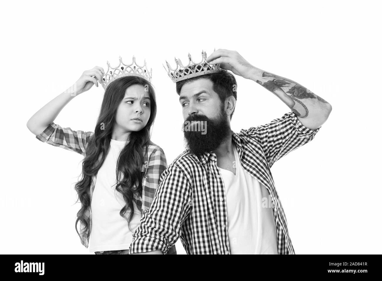 El Hombre Orgulloso De Su Hija Jugar Al Juego Con Mi Hija El Título Y El Logro Concepto De