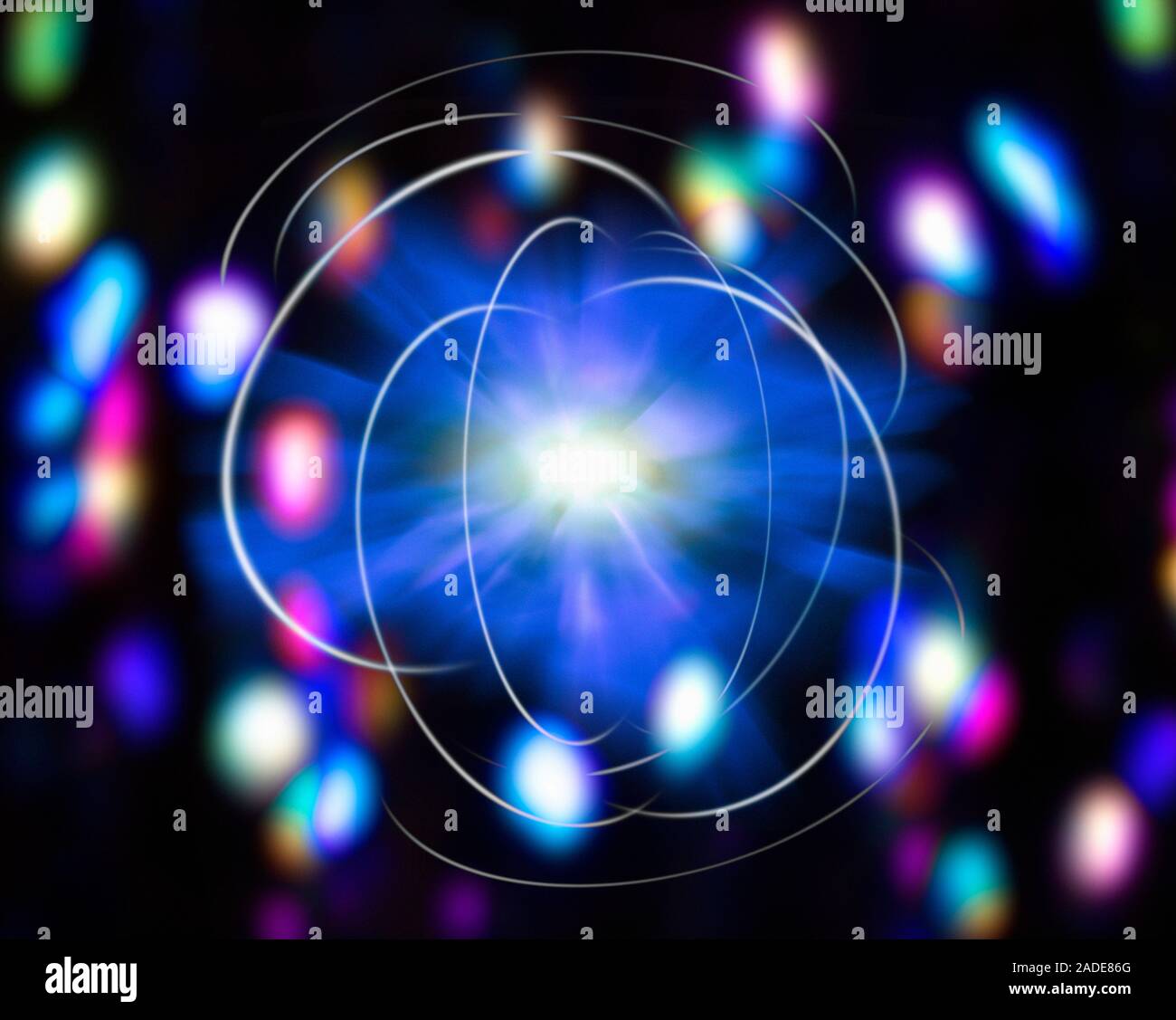 La física de partículas, imagen conceptual. La física de partículas es ...