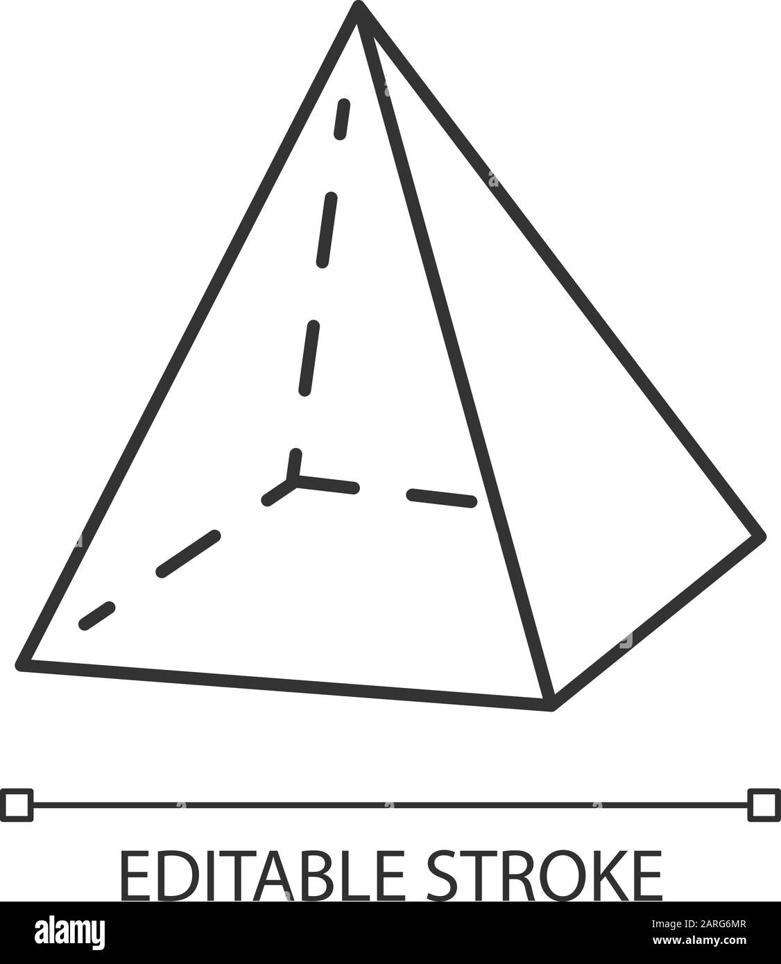 Modelo De Piramide Triangular