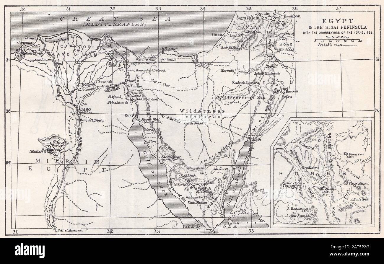 Mapa De Sinai Fotografías E Imágenes De Alta Resolución Página 2 Alamy